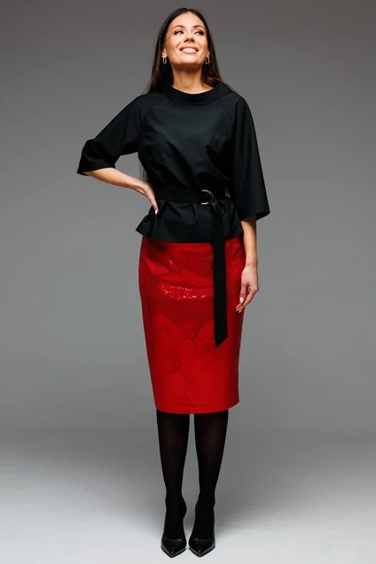 Костюм с юбкой 852-1 Lars Style купить в интернет магазине Велесмода